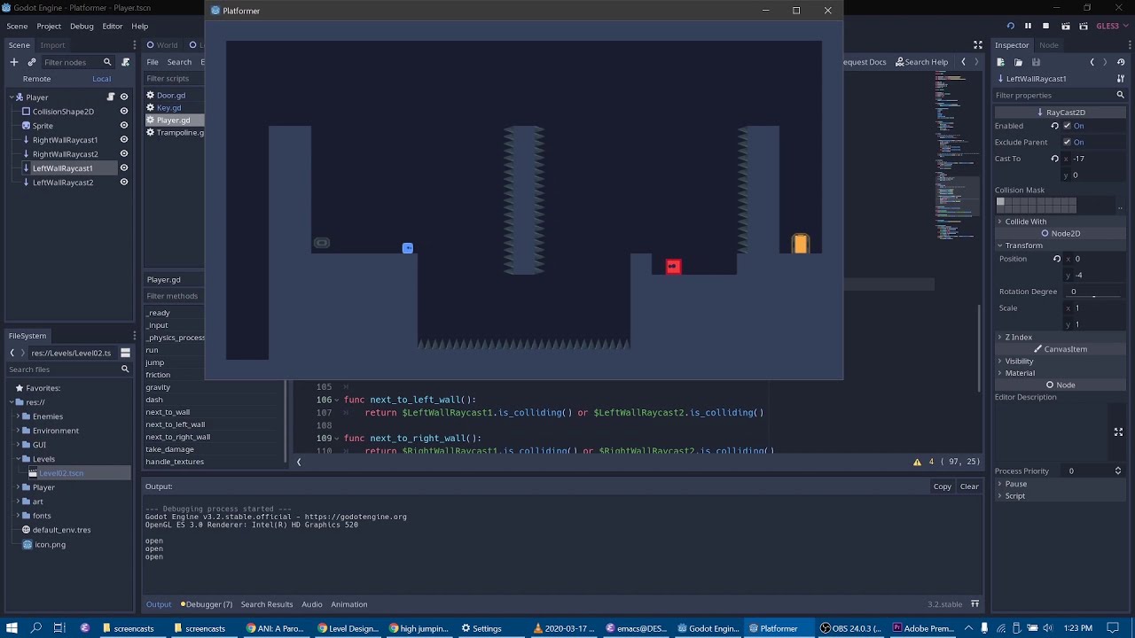 Platformer Character Movement | Godot Academy